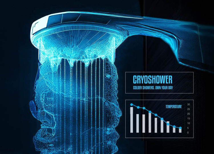 Make Cold Showers Colder – CryoShower Ice Blast (41°F / 5°C) – CRYOSHOWER®